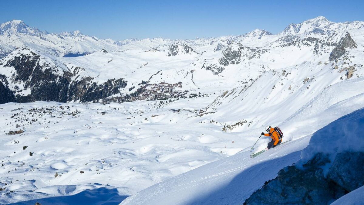 La Plagne best black pistes - runs for expert skiers / snowboarders ...